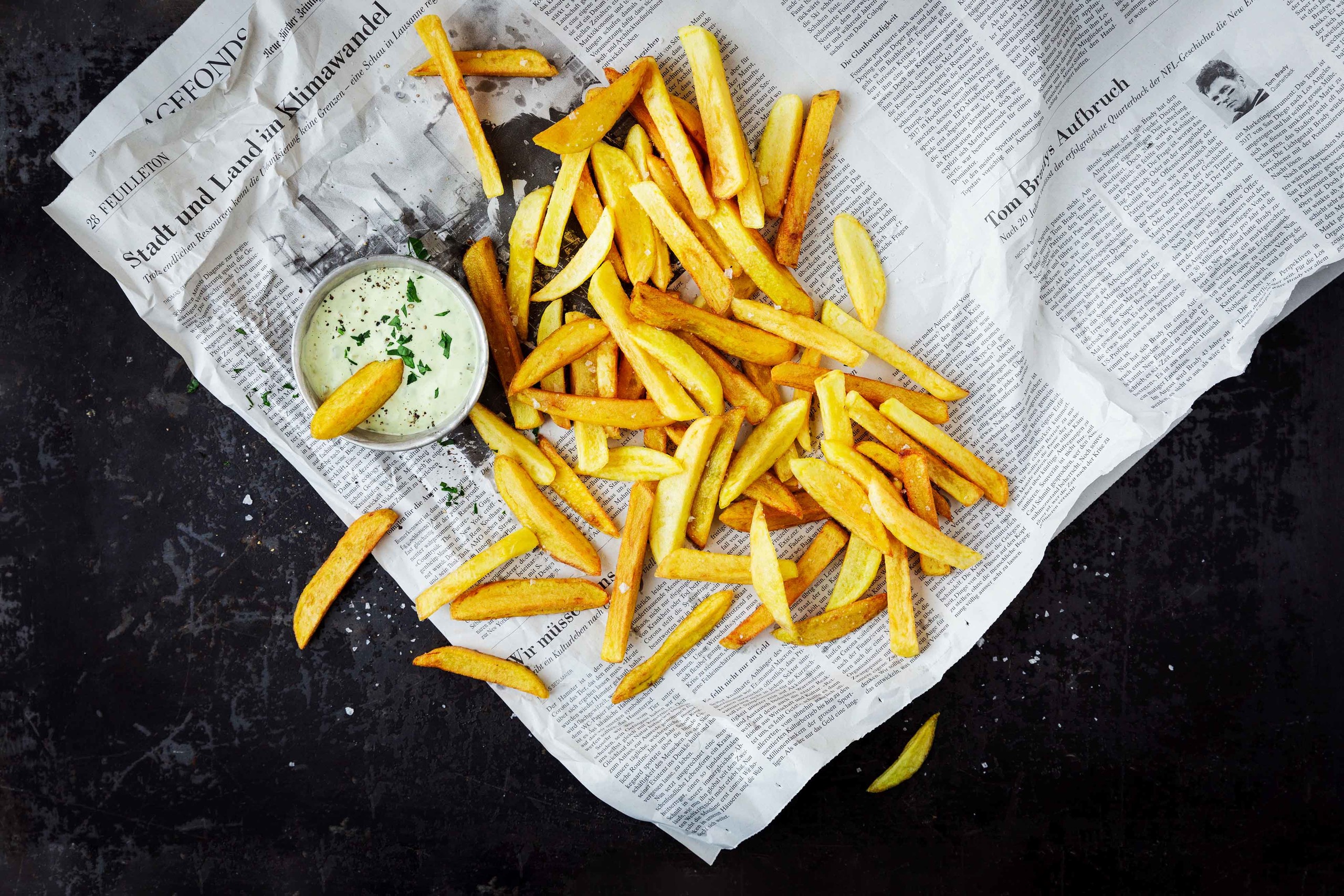 Pommes frites - Snack - Rezepte - Kartoffel